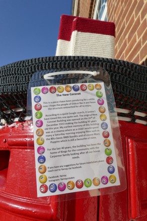 Anonymous Crocheter Yarnsy Creates Post Box Editorial Stock Photo ...