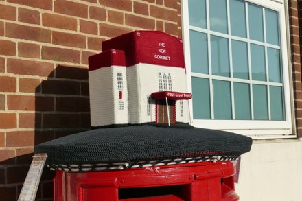 Anonymous Crocheter Yarnsy Creates Post Box Editorial Stock Photo ...