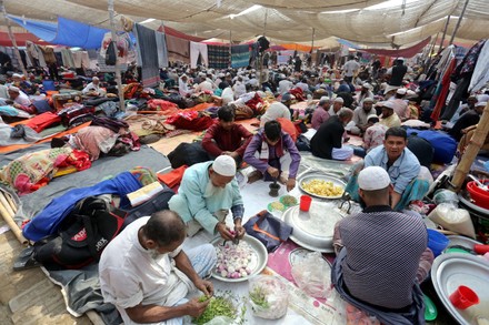 Muslim Devotees Cook Food During Noon Editorial Stock Photo - Stock ...