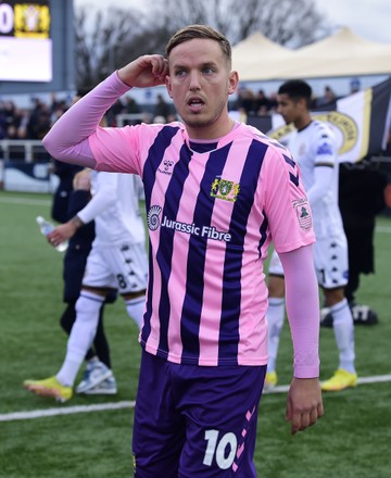 Max Hunt Yeovil Town Warms Before Editorial Stock Photo - Stock Image ...