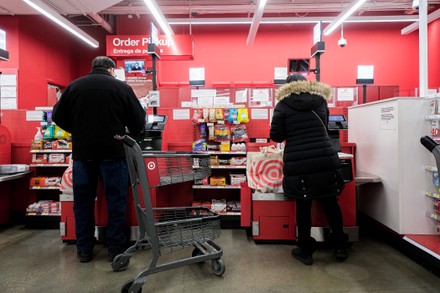 Customers Check Out Items Store Queens Editorial Stock Photo - Stock ...