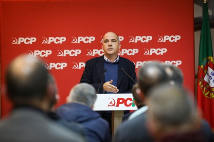 Paulo Raimundo Secretary General Communist Party Editorial Stock Photo ...