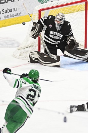 North Dakota Fighting Hawks Goaltender Jakob Editorial Stock Photo - Stock Image | Shutterstock