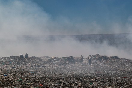 Waste Pickers Recover Waste Recycling Amidst Editorial Stock Photo ...