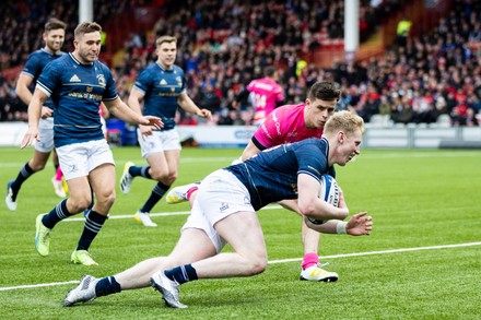 Jamie Osborne Leinster Rugby Scores His Editorial Stock Photo - Stock ...