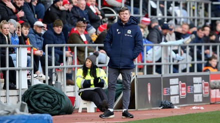 Frustrated Blackburn Rovers Head Coach Jon Editorial Stock Photo ...