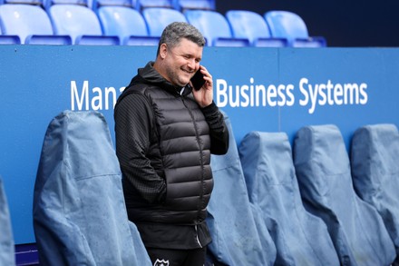 Portsmouth Caretaker Manager Simon Bassey Arrives Editorial Stock Photo ...