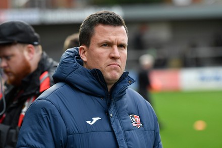 Exeter City Manager Gary Caldwell During Editorial Stock Photo - Stock ...