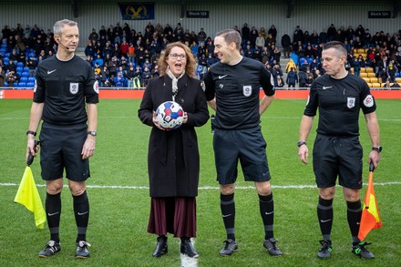 Assistant Referee Dean Treleaven Ball Sponsor Editorial Stock Photo ...