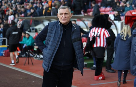Sunderland Head Coach Tony Mowbray Editorial Stock Photo - Stock Image ...