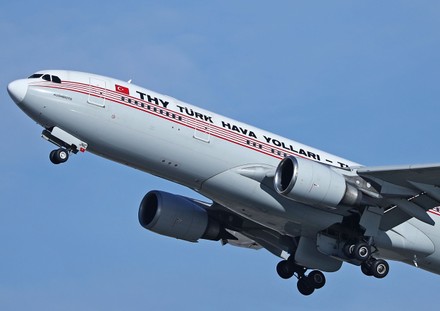 Turkish Airlines Airbus Retro Livery Painted Editorial Stock Photo ...