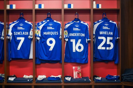 Bristol Rover Kits Before Kick Off Editorial Stock Photo - Stock Image ...