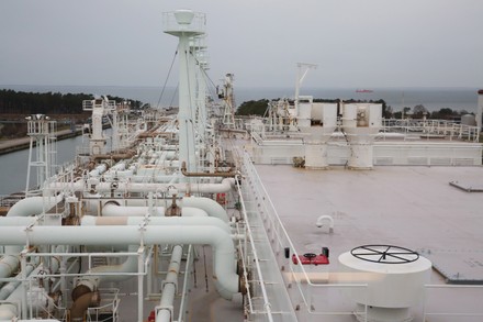 General View Regasification Ship Neptune Industrial Editorial Stock ...
