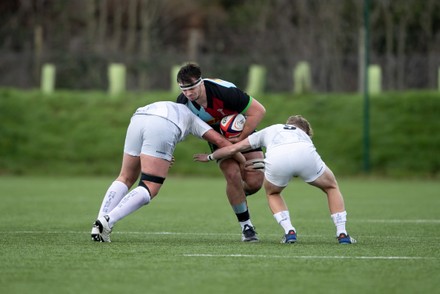 Players Harlequins U18 Huddle Prior Game Editorial Stock Photo - Stock ...
