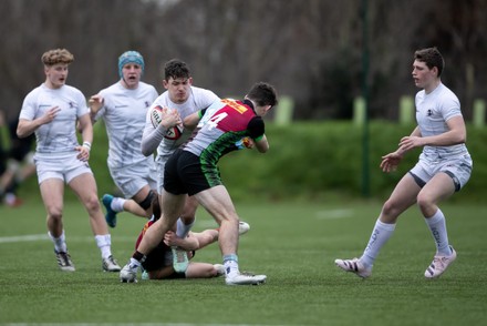 Players Harlequins U18 Huddle Editorial Stock Photo - Stock Image ...