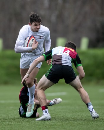 Players Harlequins U18 Huddle Editorial Stock Photo - Stock Image ...