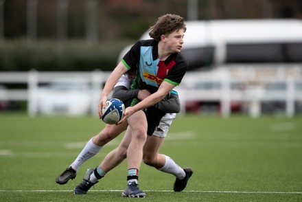 Matt Wickham Harlequins U18 Action Editorial Stock Photo - Stock Image ...