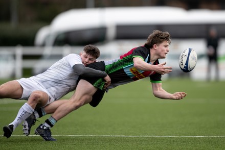 Players Exeter Chiefs U18 Walks Down Editorial Stock Photo - Stock ...