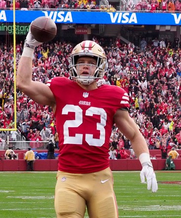San Francisco 49ers Running Back Christian Editorial Stock Photo ...