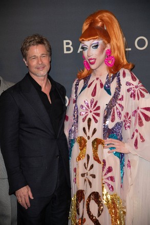 Brad Pitt Hugo Bardin Aka Drag Editorial Stock Photo - Stock Image ...