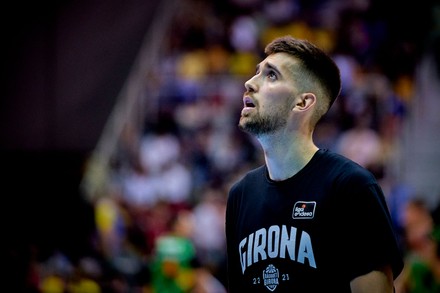Dusan Miletic Basquet Girona During Match Editorial Stock Photo - Stock ...