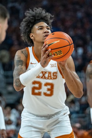 Dillon Mitchell 23 Texas Longhorns Action Editorial Stock Photo - Stock ...