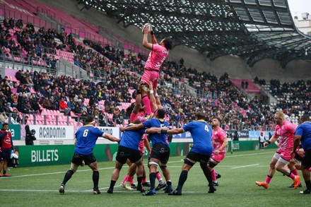 Stade Ryan Chapuis Grabs Line Ball Editorial Stock Photo - Stock Image ...