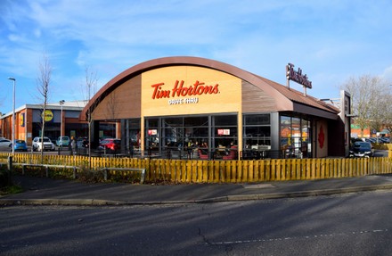 Canadian Fast Food Chain Tim Hortons Editorial Stock Photo - Stock ...