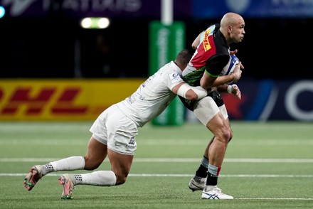 Wilco Louw Harlequins Tackled Editorial Stock Photo - Stock Image ...