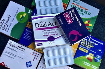 Selection Cold Flu Remedies Available Chemists Editorial Stock Photo ...