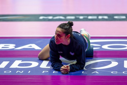 Beatrice Negretti Vero Volley Milano During Editorial Stock Photo ...
