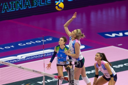 Beatrice Negretti Vero Volley Milano During Editorial Stock Photo ...