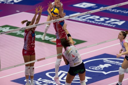 Beatrice Negretti Vero Volley Milano During Editorial Stock Photo ...