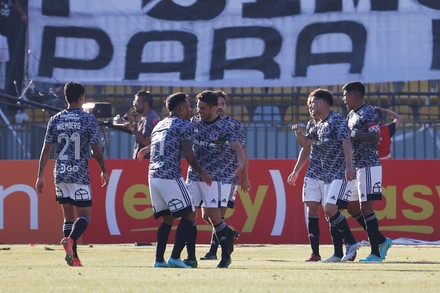 Colo Colo Players Celebrate Goal Against Editorial Stock Photo - Stock ...