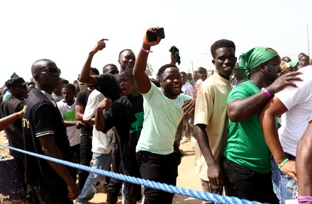 Lofa County Women Players Celebrate Their Editorial Stock Photo - Stock ...