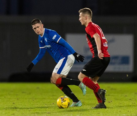 Rangers B Team Midfielder Bailey Rice Editorial Stock Photo - Stock ...