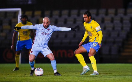 Referee Scott Tallis Sends Jake Wannell Editorial Stock Photo - Stock ...