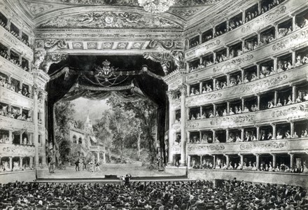 Milan Italy Interior Teatro Alla Scala Editorial Stock Photo - Stock ...