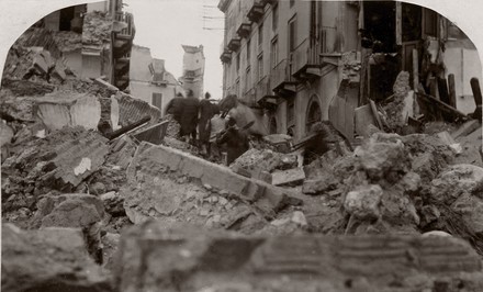 Damage Following 1908 Messina Earthquake 28 Editorial Stock Photo ...