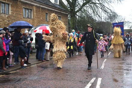 Whittlesea Straw Bear Festival Celebrates Old Editorial Stock Photo ...