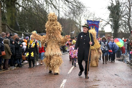 Whittlesea Straw Bear Festival Celebrates Old Editorial Stock Photo ...
