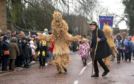Whittlesea Straw Bear Festival Celebrates Old Editorial Stock Photo ...