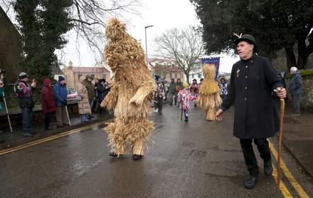 Whittlesea Straw Bear Festival Celebrates Old Editorial Stock Photo ...