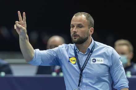 Aleks Vlah Valentin Porte During Handball Editorial Stock Photo - Stock ...