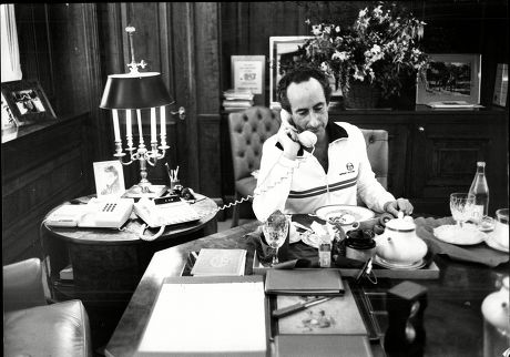 Businesman Sir Ralph Halpern Eats Breakfast Editorial Stock Photo ...