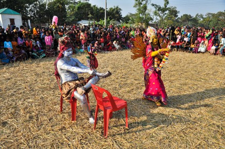Devotee Attire Performing Bheem Charak Festival Editorial Stock Photo ...