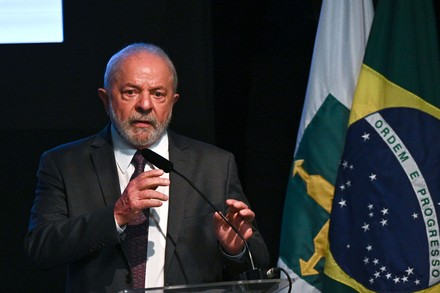 Brazil President Luiz Inacio Lula Da Editorial Stock Photo - Stock ...