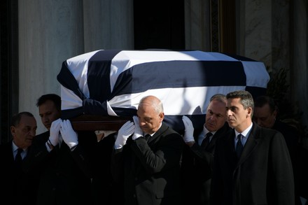 Funeral Procession Former King Greece Konstantinos Editorial Stock ...