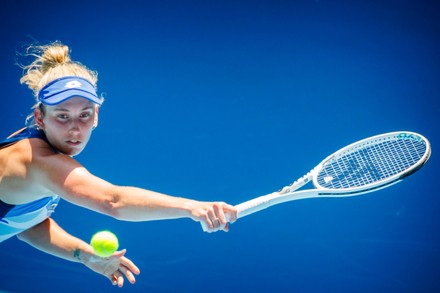 Elise Mertens Wta 32 Pictured Action Editorial Stock Photo - Stock Image | Shutterstock