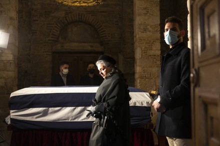 Woman Pays Her Respect Greeces Former Editorial Stock Photo - Stock ...
